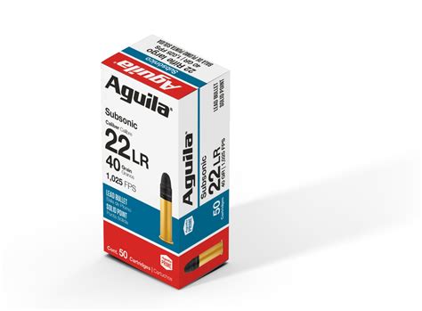 Aguila Subsonic 22lr 40gr Lrn 1b220269