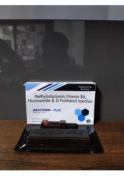 Mexcomin Plus Injection 1000 Mcg At Rs 14 Box In Panchkula Id