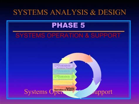 ppt systems analysis and design powerpoint presentation free