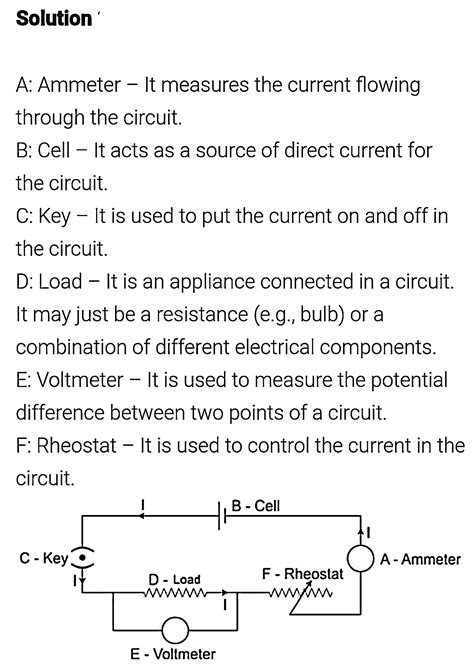 Label Parts Of A Circuit