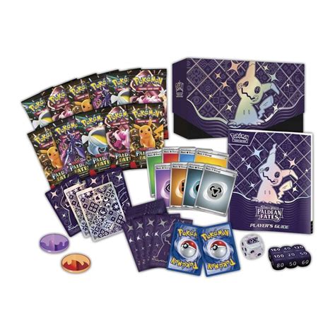 pokémon tcg scarlet and violet paldean fates pokémon center elite trainer box pokémon center