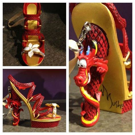 Zapatillas Mulan Tacones De Disney Zapatos Locos Zapatos Disney