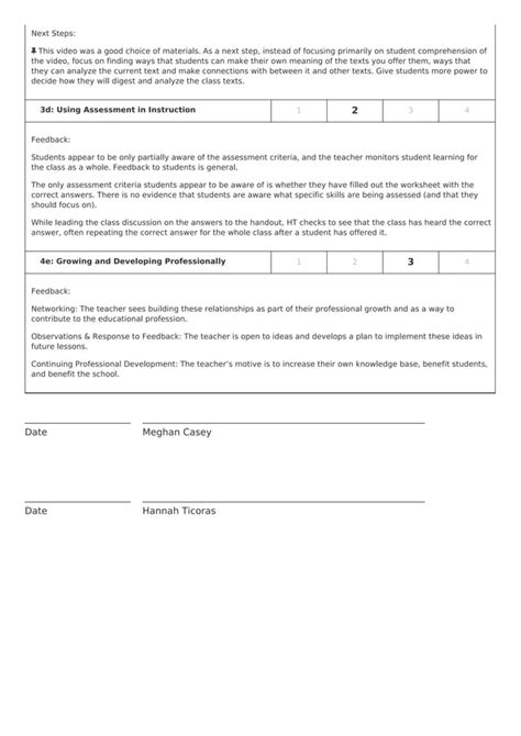 Informal Observation 12220 Pdf