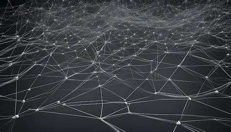 A Network Of Connected Lines Shows That The Network Is Connected To A Network Of Data And Data