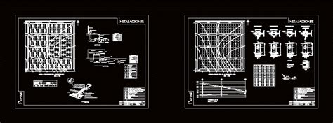 Instalaciones Agua Potable Y Alcantarillado Urbanizacion En AutoCAD