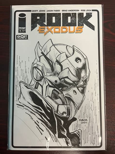 Rook Exodus 1 Cvr G Inc 1 1000 Jason Fabok Original Art Convention