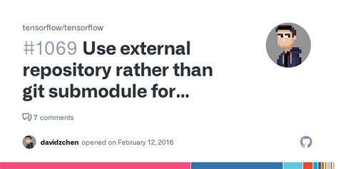 Use External Repository Rather Than Git Submodule For Protobuf Dependency · Issue 1069