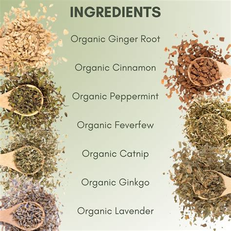 Organic Migraine Relief Tea Full Leaf Tea Company