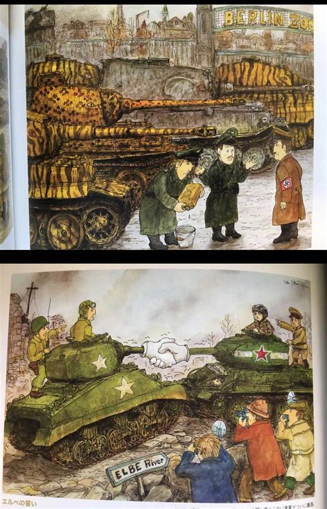 日本漫画家绘制的二战坦克漫画几乎展现了整个二战过程