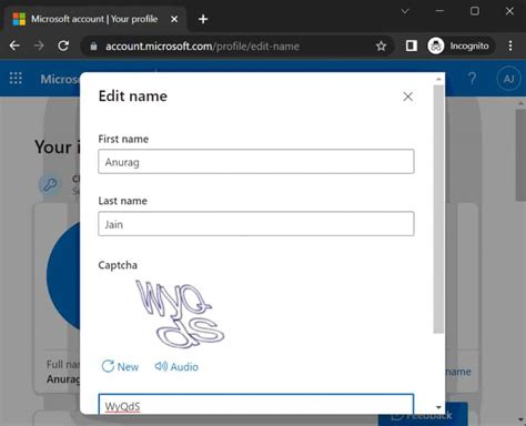 How To Change Microsoft Account Name In Windows How To Change Microsoft Account Name In Windows