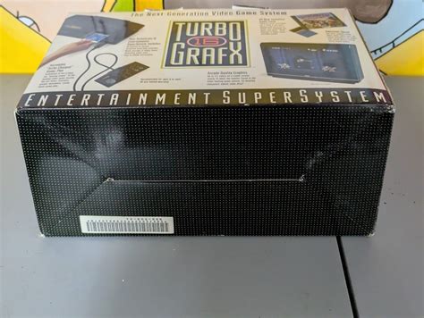 Tg16 Turbografx 16 Turbo Grafx 16 System Console New Open Box Keith