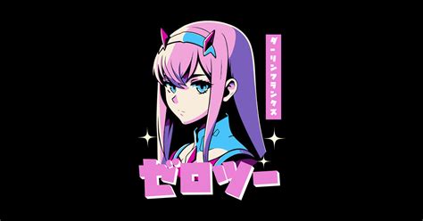 Darling In The Franxx Zero Two Darling In The Franxx Sticker Teepublic