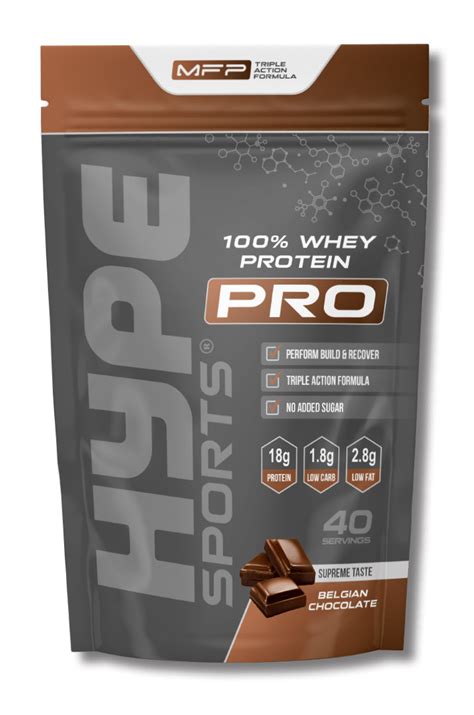 Hype Belgian Chocolate Pure Whey Triple Action Formula Protein