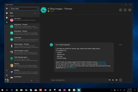 Skype Bots Available In Latest Windows 10 Build Techau