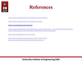 Introduction To What Is Os Opearting System Ppt