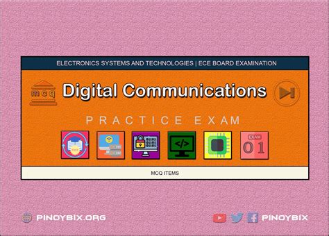 Mcq In Digital Communications Part 1 Ece Board Exam