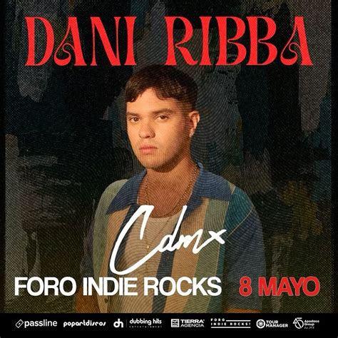 Dani Ribba En Cdmx Foro Indie Rocks 2024