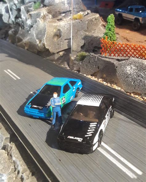 toyota sprinter trueno two models top driver diecast