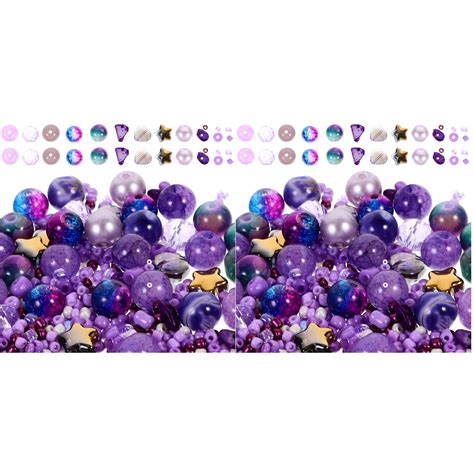 4 Bags Colored Beads For Braclets Glass Bracelets Loose Jewelry Making