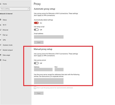 Problem With Configuring Proxy Settings On Windows With Powershell
