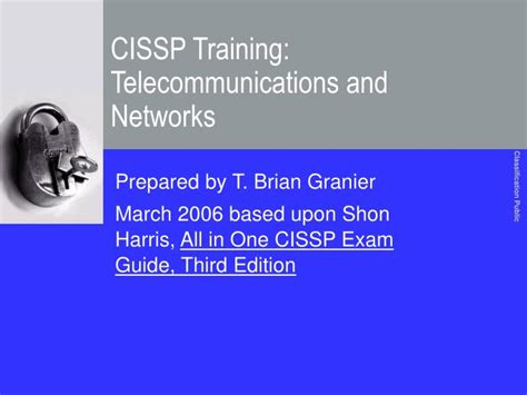 Ppt Cissp Training Telecommunications And Networks Powerpoint