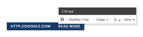 Jss How To Render Link Text Field As Seamless Button In Experience Editor Sitecore Stack