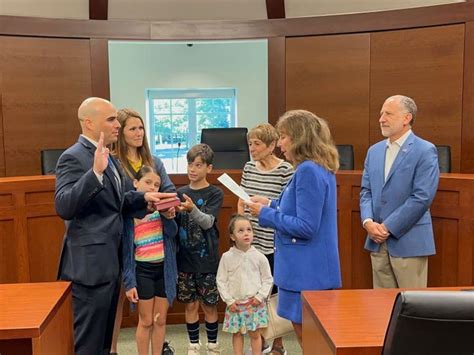 New Chief Sworn In To Lead Colts Neck Police Department Marlboro NJ