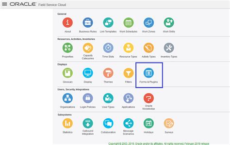 Oracle Field Service Cloud 19a Whats New