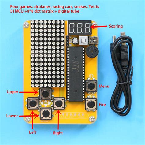 DIY Soldering Project Game Machine Electronics Experiment Kit Toy Gifts For Teens