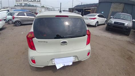 [중고차수출] 자동차수출 보내세요 2012년 기아자동차 올뉴모닝 차량입니다 2012 Kia Motros All New