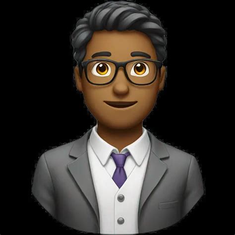 Nerd With A Finger Emoji Ai Emoji Generator