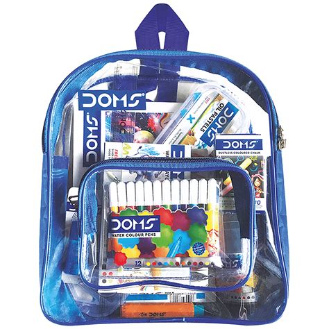 Doms Smart Colouring Kit Bag School Stationery Set Doms Art 45 Off