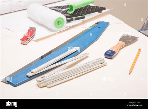 Pasting Table Hi Res Stock Photography And Images Alamy