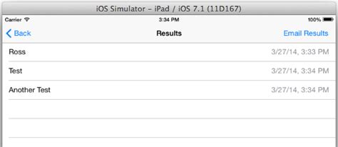 Ios Configure Tableview Cell To Pass Fetched Object To Another View