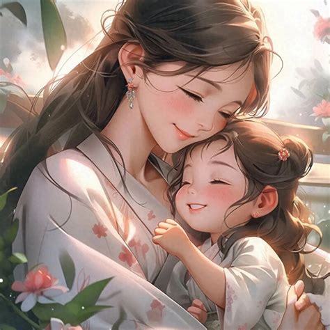 温馨母女亲子头像图片，感受无尽的关爱与温暖动漫头像我爱你头像网