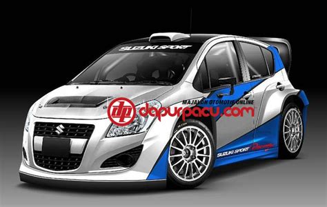 Penambahan Tampilan Livery Mobil Balap Pada Mobil Suzuki Splash Oleh