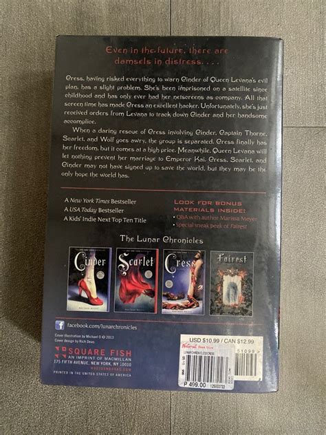 Crest The Lunar Chronicles By Marissa Meyers Hobbies And Toys Books