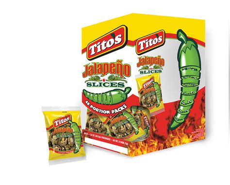 S5136 48ct Display Sliced Jalapenos 10 Oz Texas Titos Inc