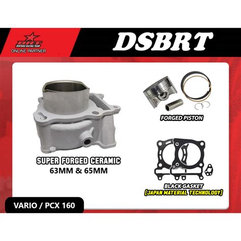 Jual Blok Bore Up Ceramic BRT PCX 160 VARIO 160 ADV 160 63 65mm 180