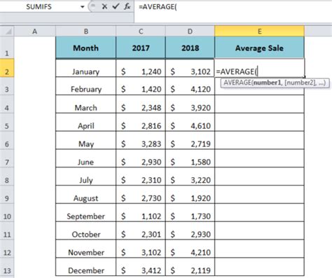 How To Use The Excel Average Function Excelchat