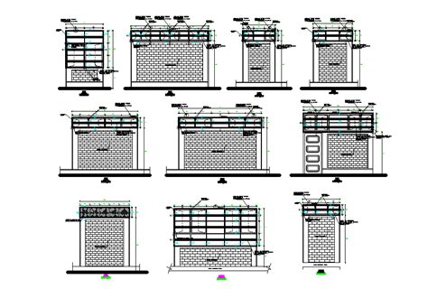 Rolling Shutter Detail Stated In This AutoCAD Drawing File Download This D AutoCAD Drawing