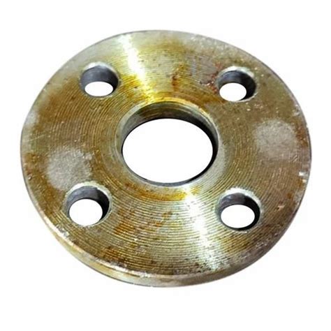 Round Mild Steel Industrial Flanges At Rs 90kg Ms Flanges In Sidsar