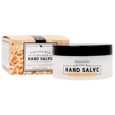 Honey And Orange Blossom Hand Salve Ecommerce Beekman 1802