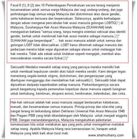 Seksualiti Merdeka Hari Merdeka Yang Baru Ke By Shahroll Shahrul Hairy Blog