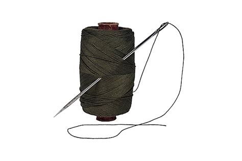 Spool Of Thread And Needle Object Interface Spool Vector Object