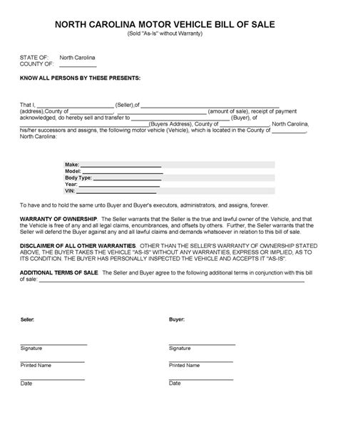 North Carolina Templates For Microsoft® Word