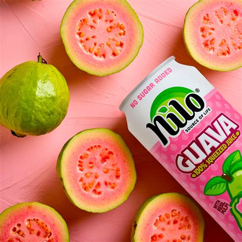 Nilo® Pink Guava Juice I 100 Squeezed Juice Nilo