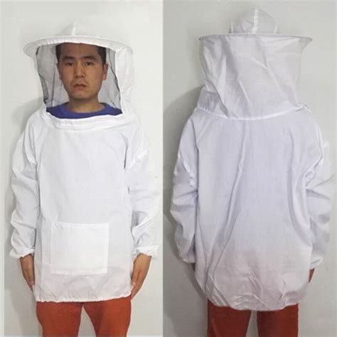 Badu Bg Пчеларско яке Воал Престилка Защитно оборудване Шапка за пчеларство Палто Костюми Горещи