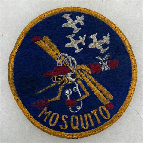 Korean War Usaf 6147th Tactical Control Squadron Patch Japanese Made Worn Fitzkee Militaria
