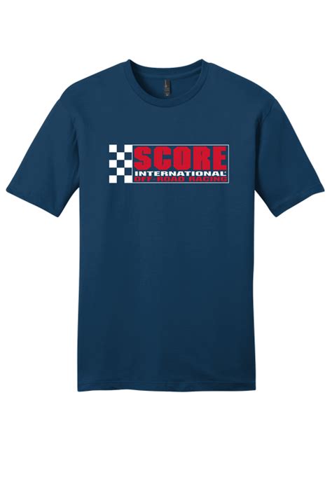Score Logo Checks Tee Score International Off Road Racing
